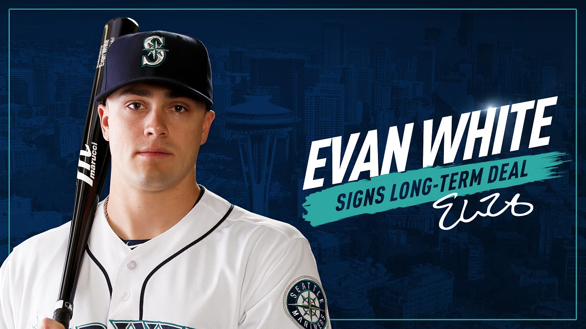 Mariners Sign Evan White to Six-Year Major League Contract | by ...