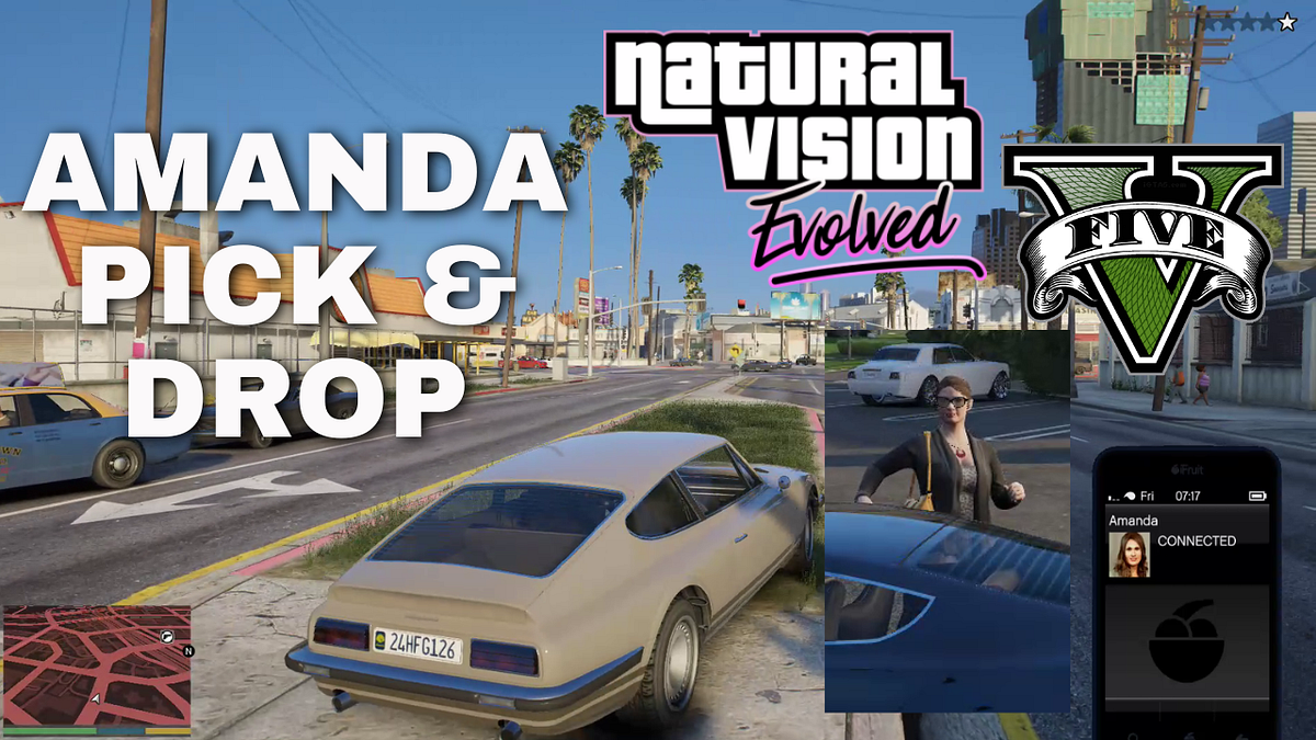 GTA 5 | Natural Vision Evolved | Amanda Pick & Drop | by Proexpertgames ...
