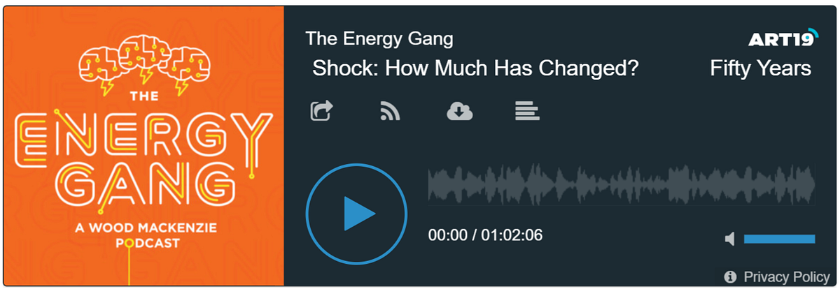 The Energy Gang- Fifty years since the first oil shock: how much has ...
