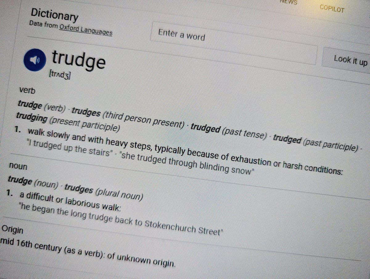 The Trudge. A poetic lament about our general state… | by David R ...