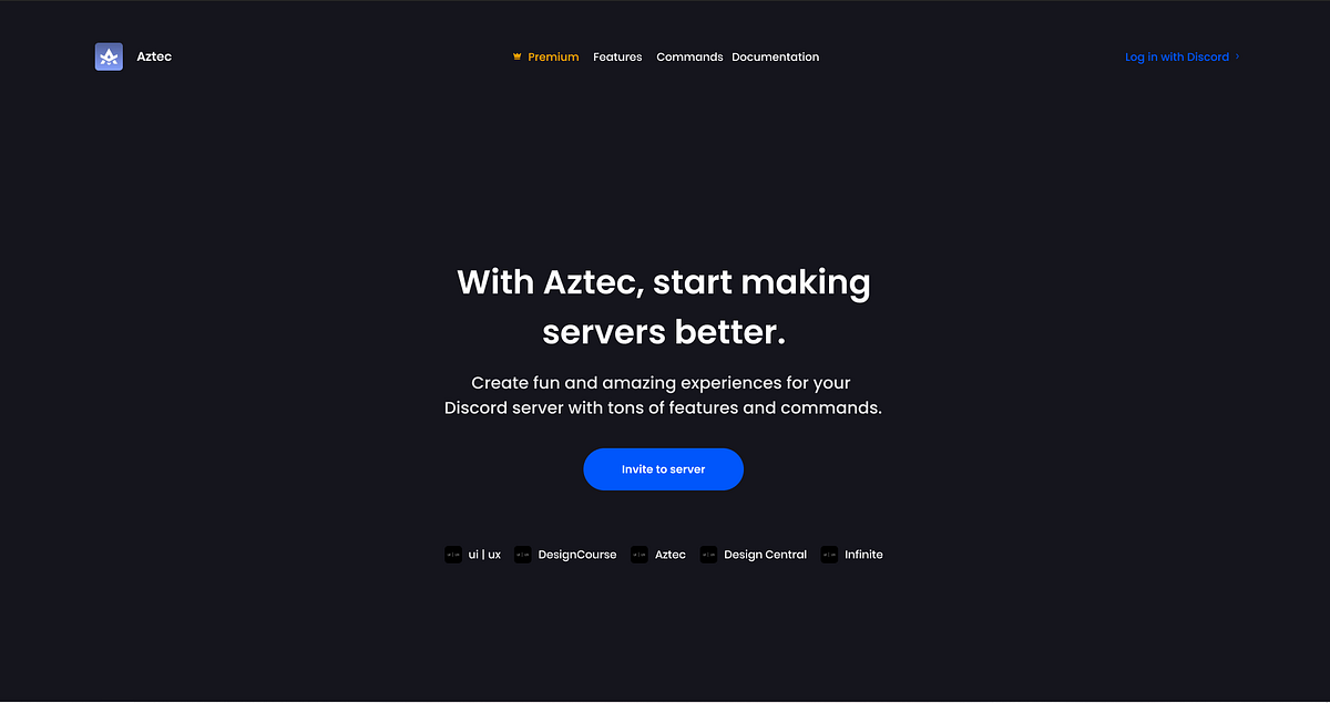 Setting up Aztec on Discord, for a better experience | by Carlhansen ...