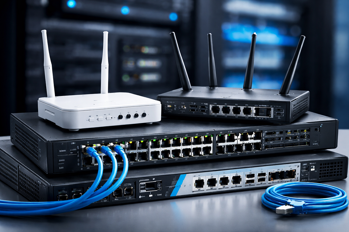 Get familiar with Network Devices | by Almighty Odot | Jan, 2026 | Medium