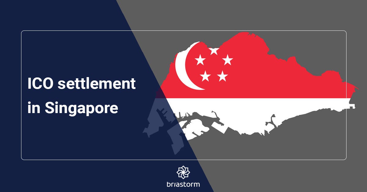 ICO settlement in Singapore. We continue our series of posts on ICO ...