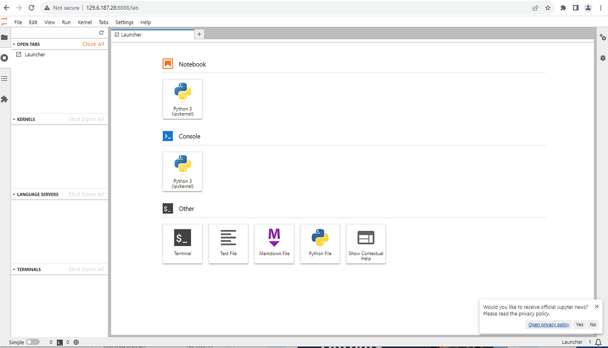 Creating A Simple Jupyter Lab Server Using Ansible By Zackery Medium