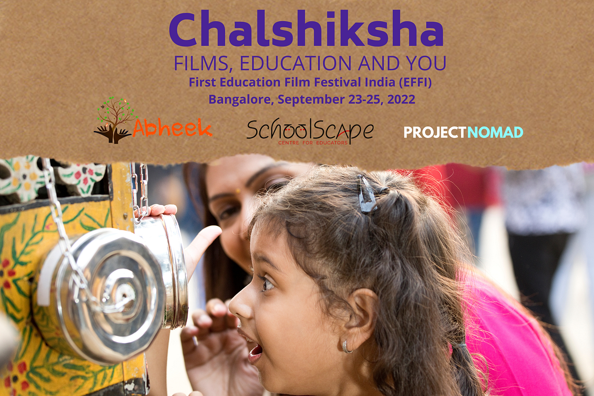 India’s first education film festival is to be held in Bangalore | by ...