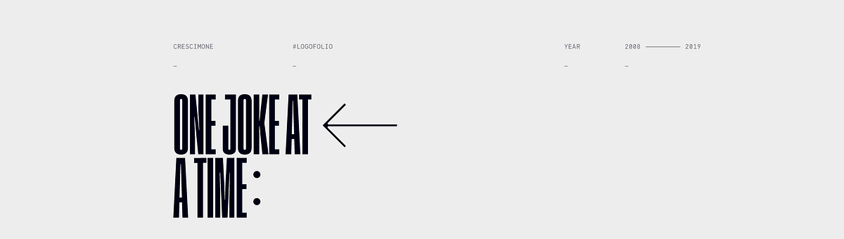 Why should every logo have One Joke at a Time | by Juan Crescimone | Medium