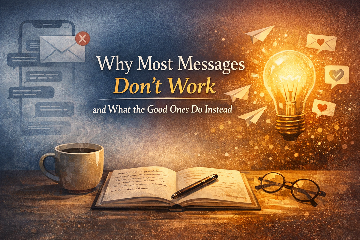 Why Most Messages Don’t Work (And What the Good Ones Do Instead) | by ...