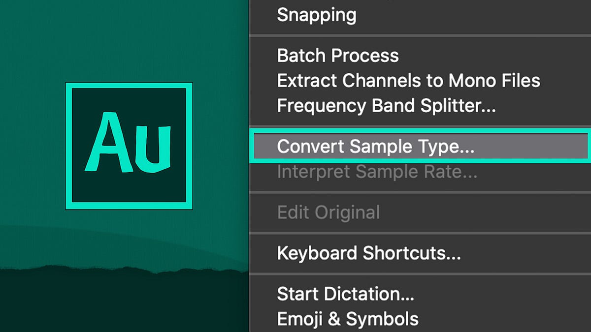 308: Adobe Audition: How To Convert Sample Type (Stereo to Mono) | by Mike Murphy | Medium