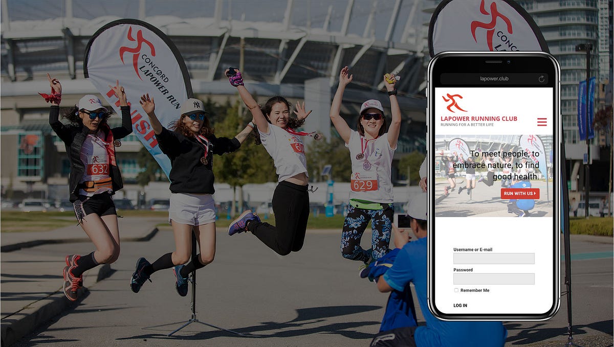 Redesigning LaPower, a running community & lifestyle website — a UX ...