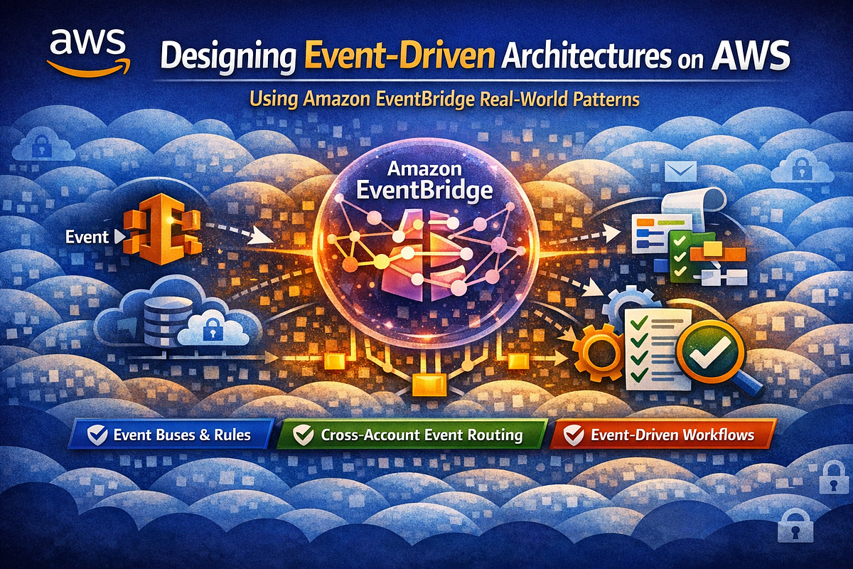 How to Design Event‑Driven Architectures on AWS Using EventBridge (Real ...
