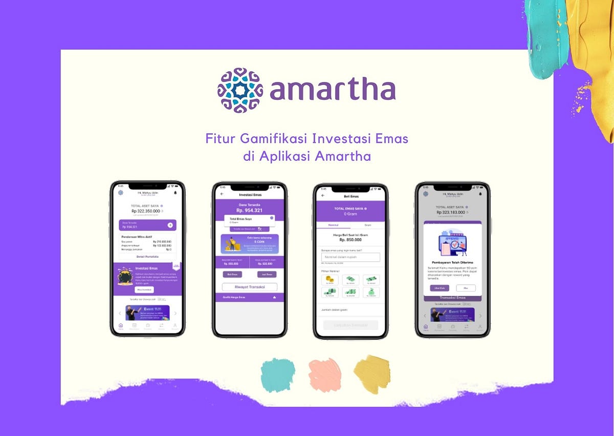 UX Case Study Amartha — Fitur Gamifikasi Investasi Emas | by Rizky ...