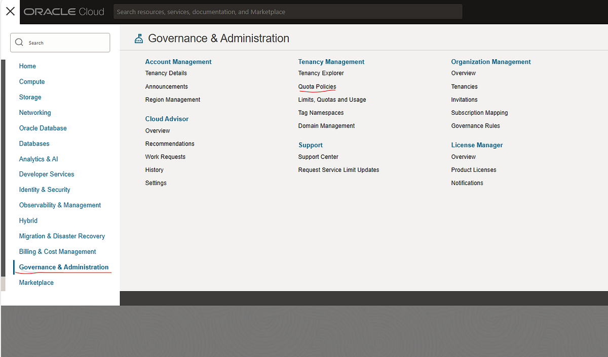 Oracle Cloud Infrastructure — Quota Policies By Samir Jha Oci Oic Saas Cloud Appl