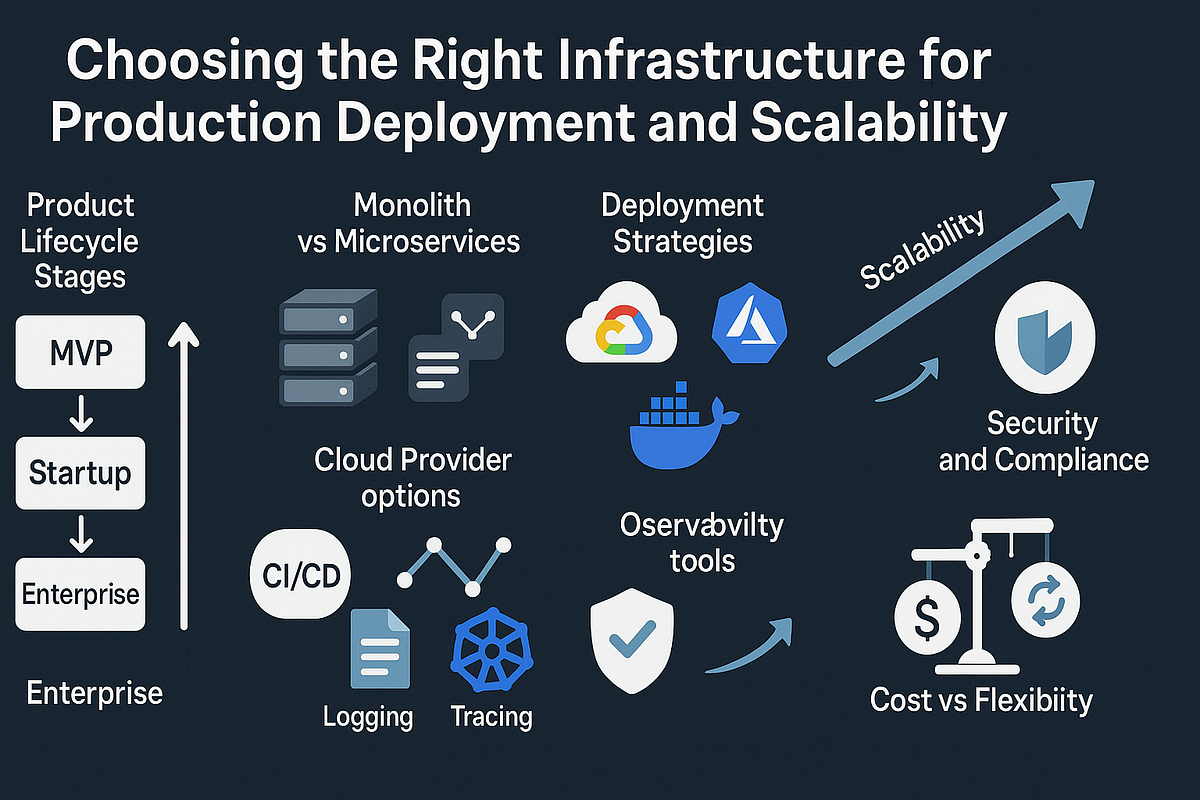 Choosing the Right Infrastructure for Production Deployment and Scalability | by Tanuj Garg ...