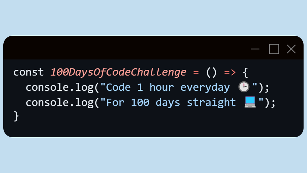 Why I’m (Re)Starting the #100DaysOfCode Challenge | by Chelagat Pauline | Medium