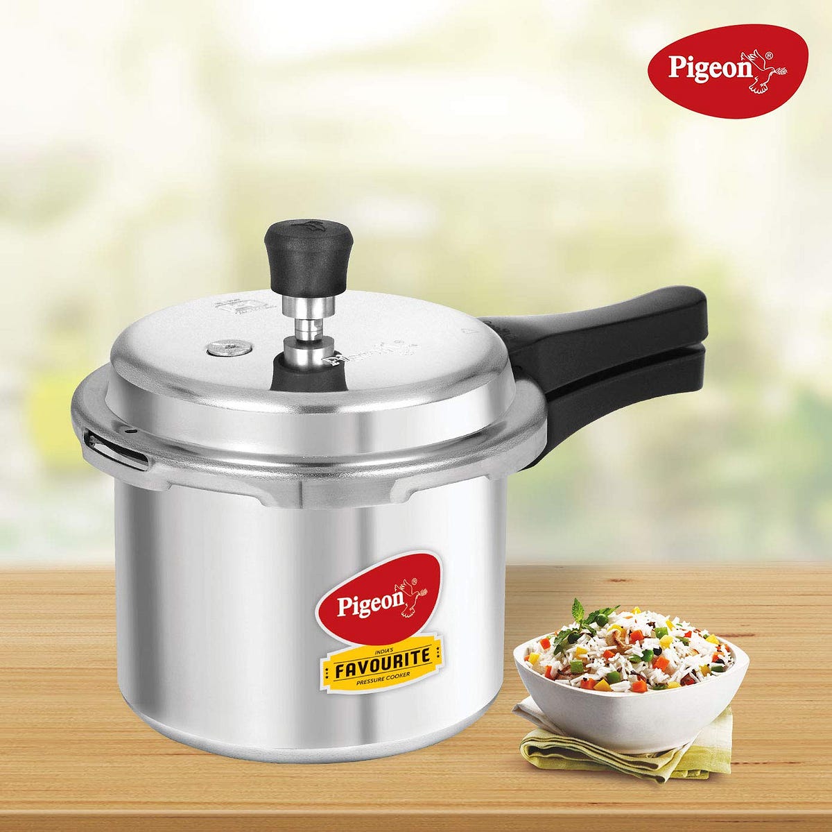Prestige Popular Aluminium Pressure Cooker, 5 Litres, Silver - Branded ...