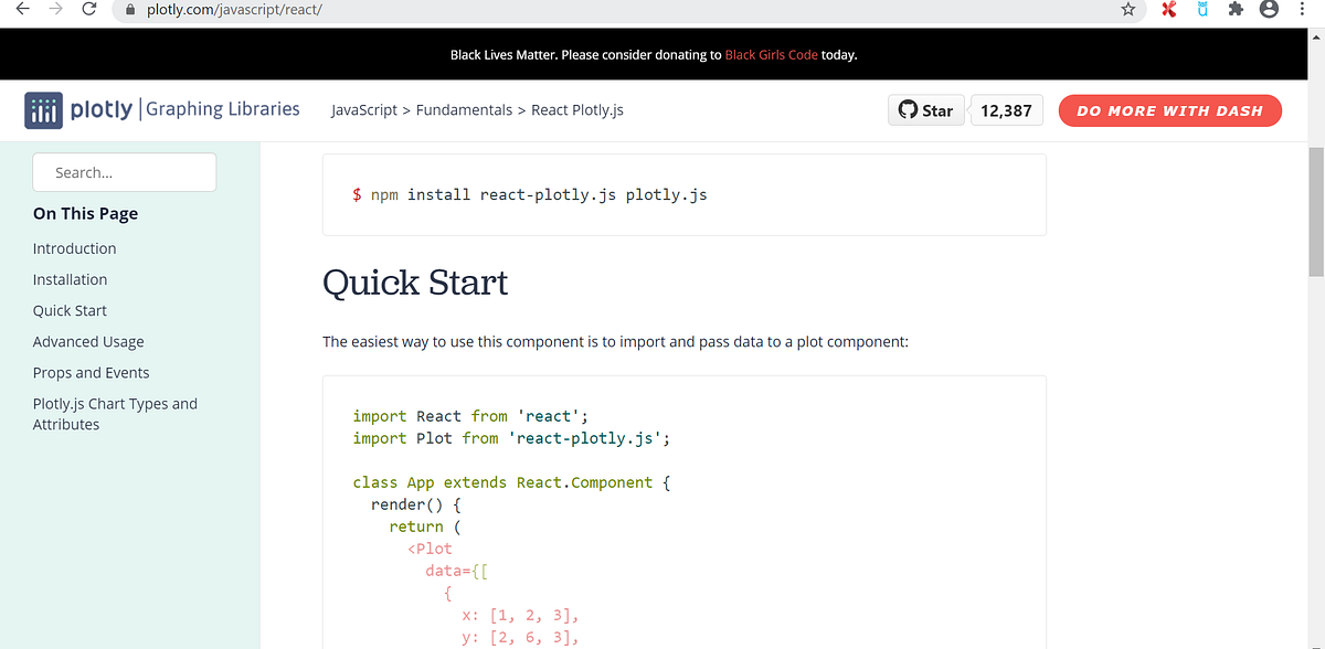 React Plotly crashes on npm start | Medium
