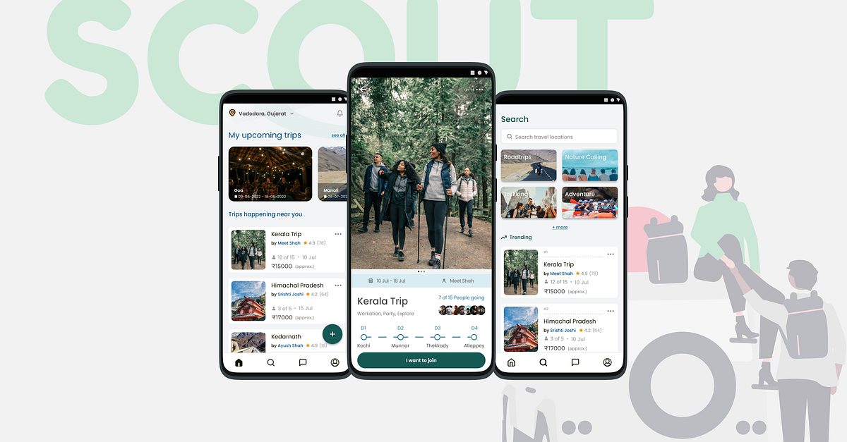 Case study: an app that helps you find your adventure buddy with ease ...