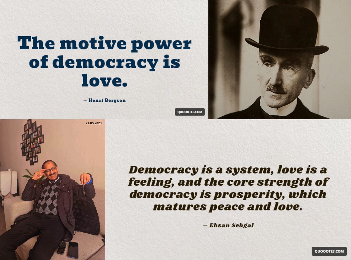 Democracy is a System, Love is a Feeling | by Media Channel | Medium