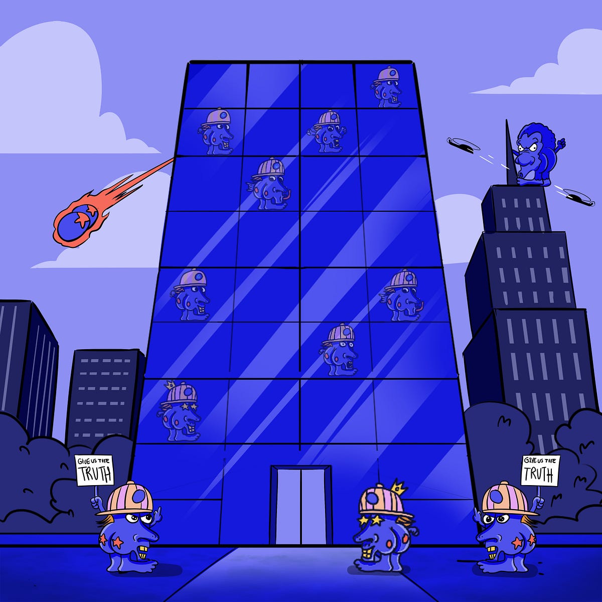 Gorples Coin: The Statement. Gorples in glass towers shouldn’t throw… | by Gorples Coin | Medium