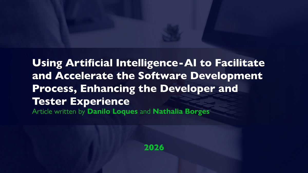 Using Artificial Intelligence — AI to Facilitate and Accelerate the ...