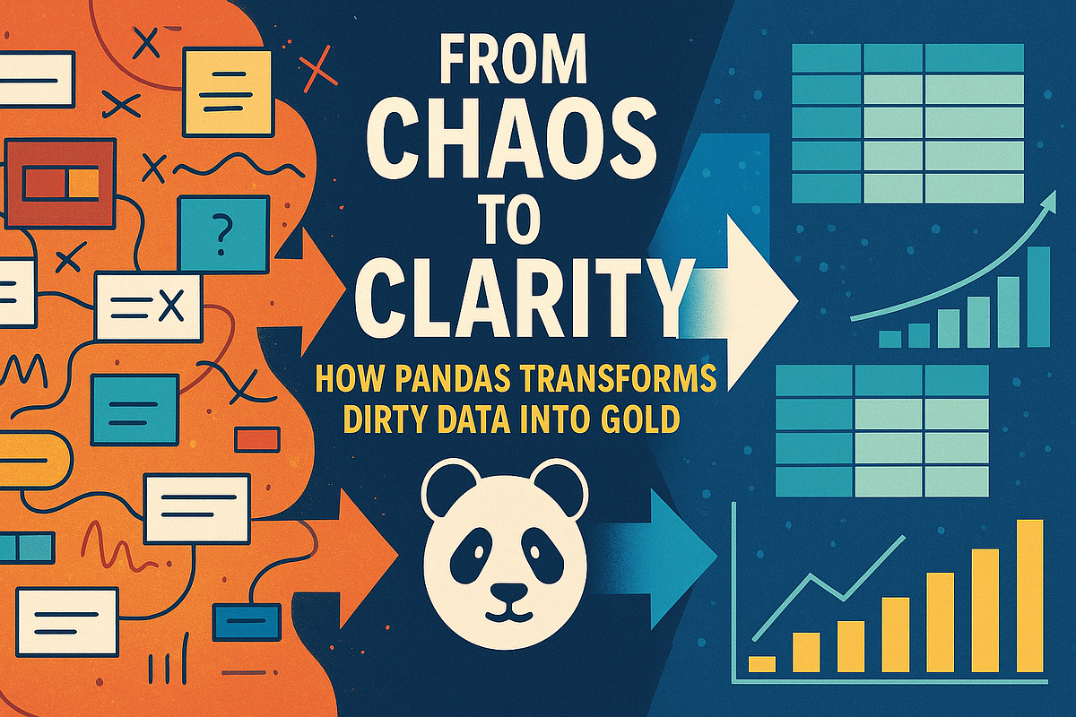 From Chaos to Clarity: How Pandas Transforms Dirty Data into Gold | by ...