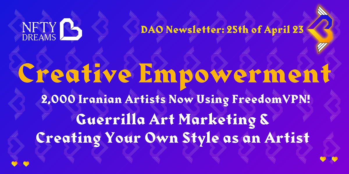 Creative Empowerment. Welcome to your weekly dose of… | by NftyDreams ...