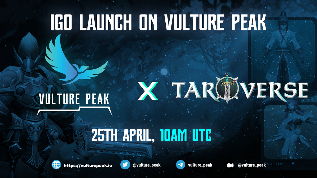Announcing Taroverse’s IGO On Vulture Peak | by Vulture Peak | Medium
