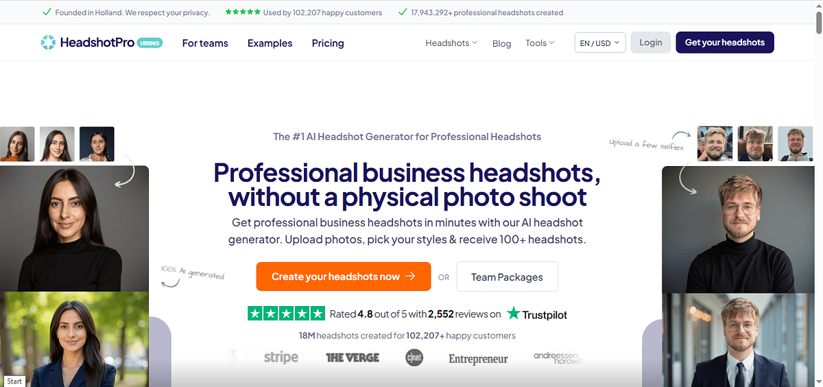 HeadshotPro Review — Professional AI Headshots Without the Studio | by Tunganh | Jun, 2025 | Medium