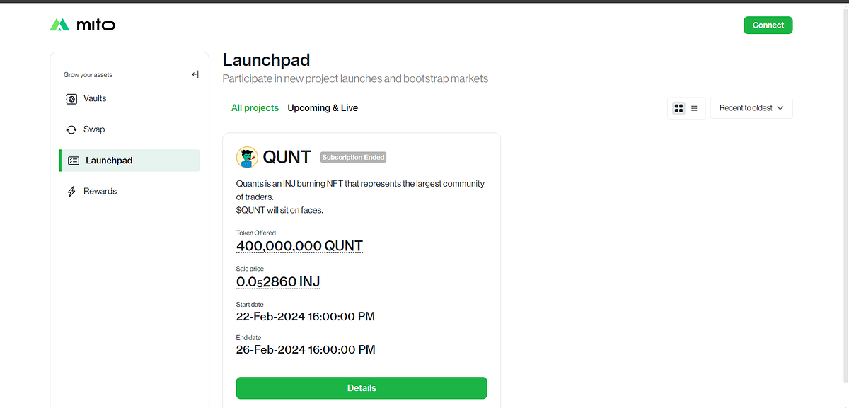 Unveiling Mito Finance. A huge gem, hidden in Injective ecosystem | by Arland Farzad | Feb, 2024 ...