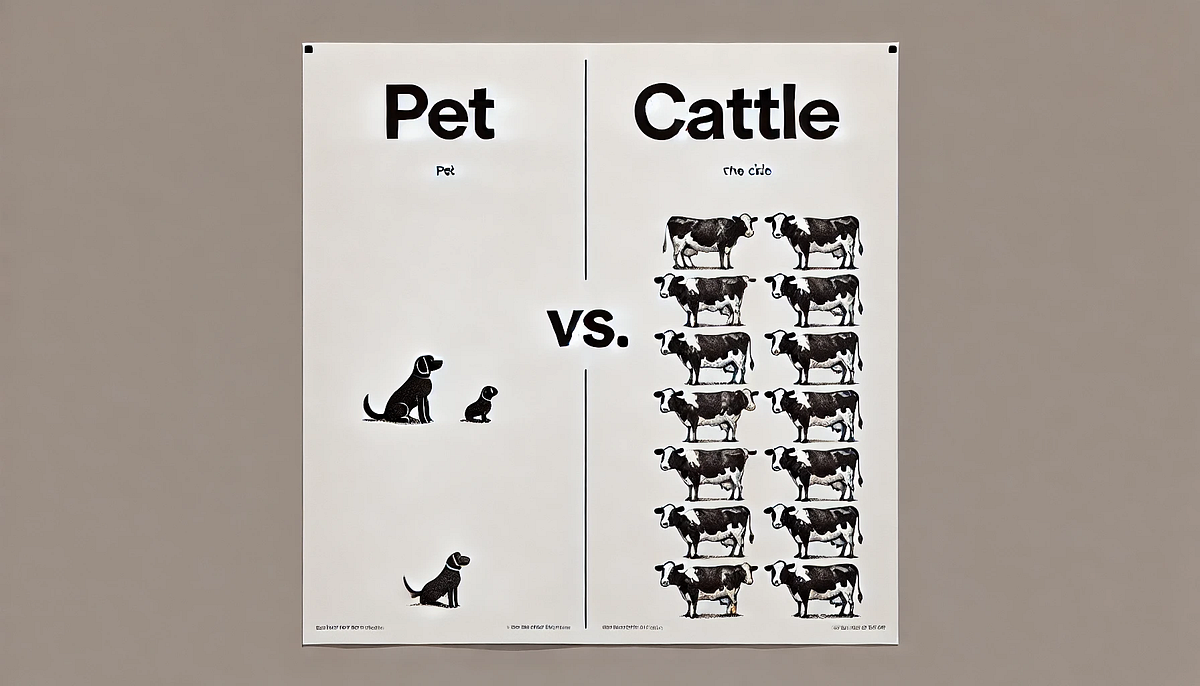 Cattle vs. Pet: A Metaphor for IT Management | by Paulina Dubas | Medium