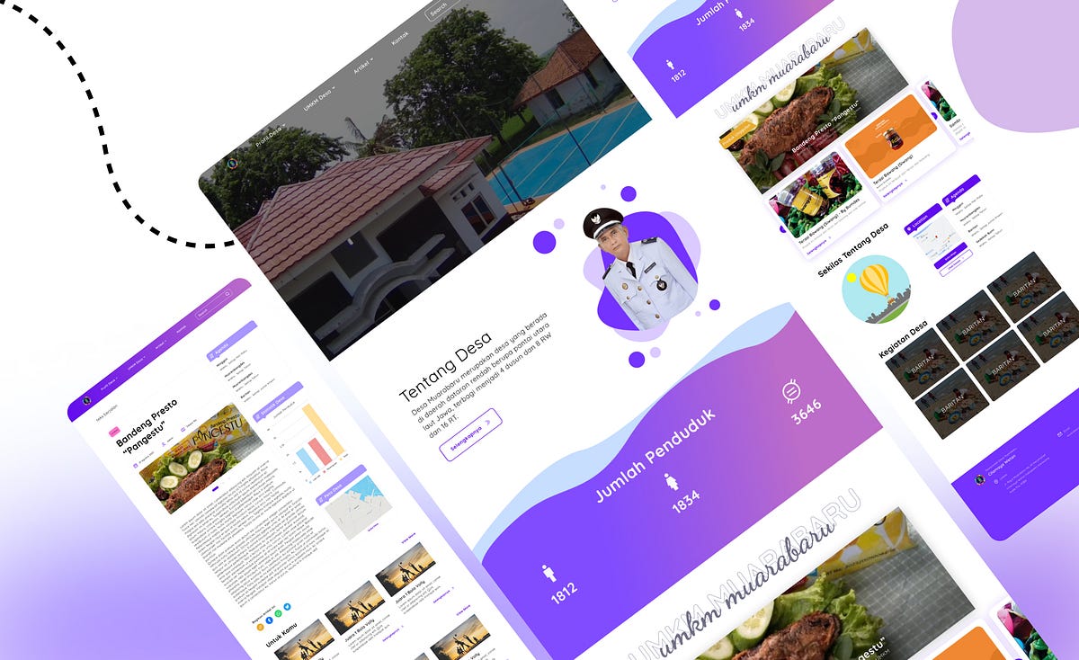 Revitalizing Muara Baru Village: A Stunning Website Design Case Study | by Karianah | Medium