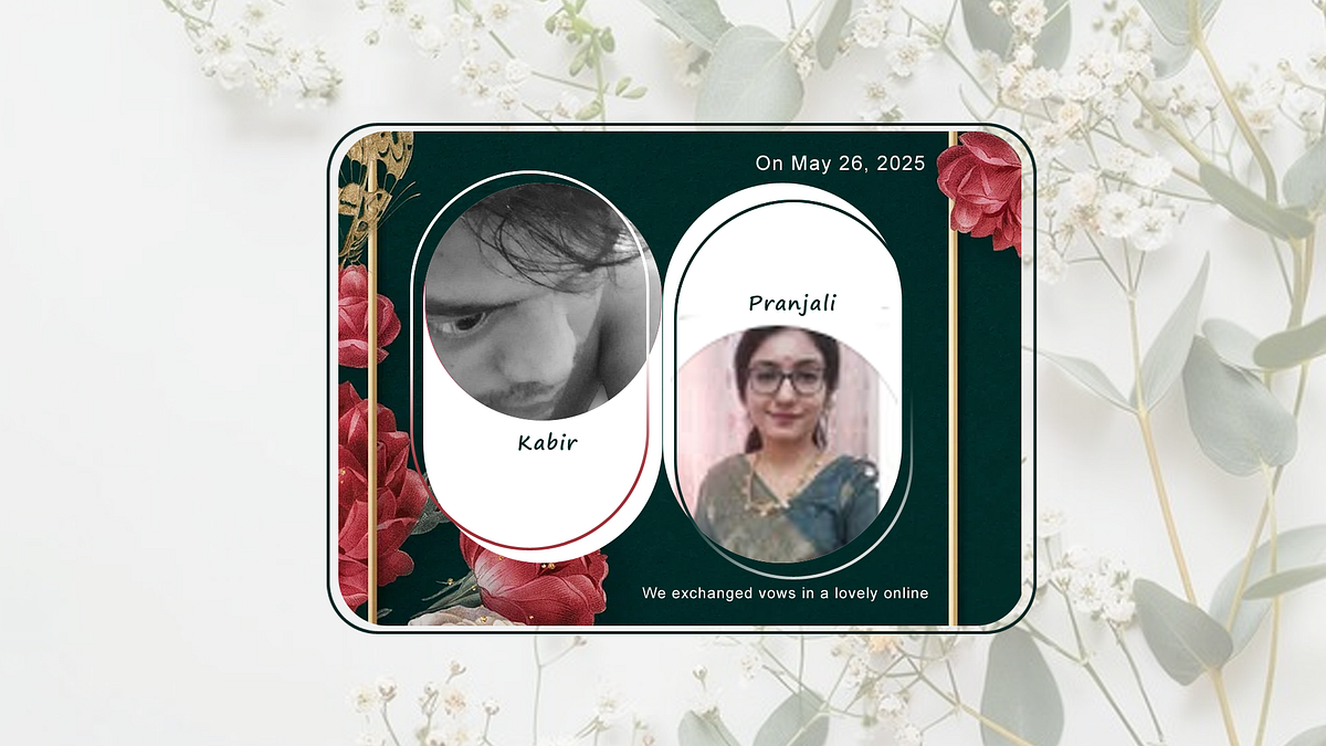 From Pranjali Shome, With Love: I Am Married! | by pranjali shome | Medium