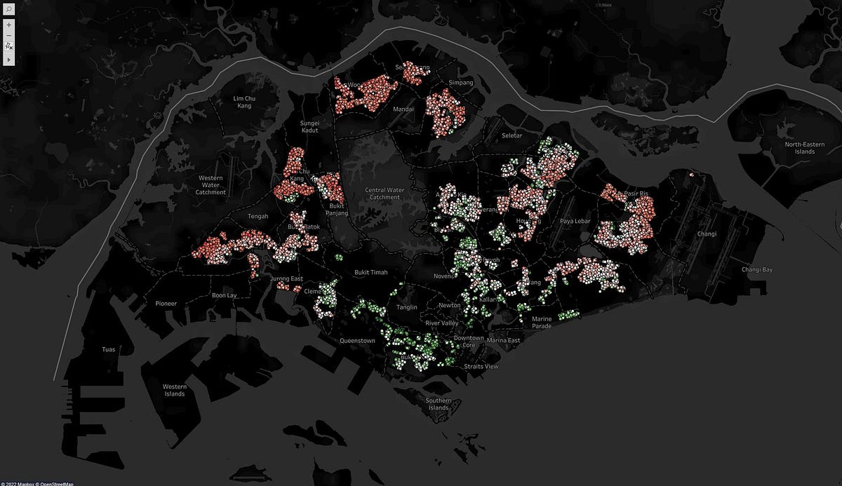 Uncovering Trends in HDB Resale Markets With Tableau Geospatial ...