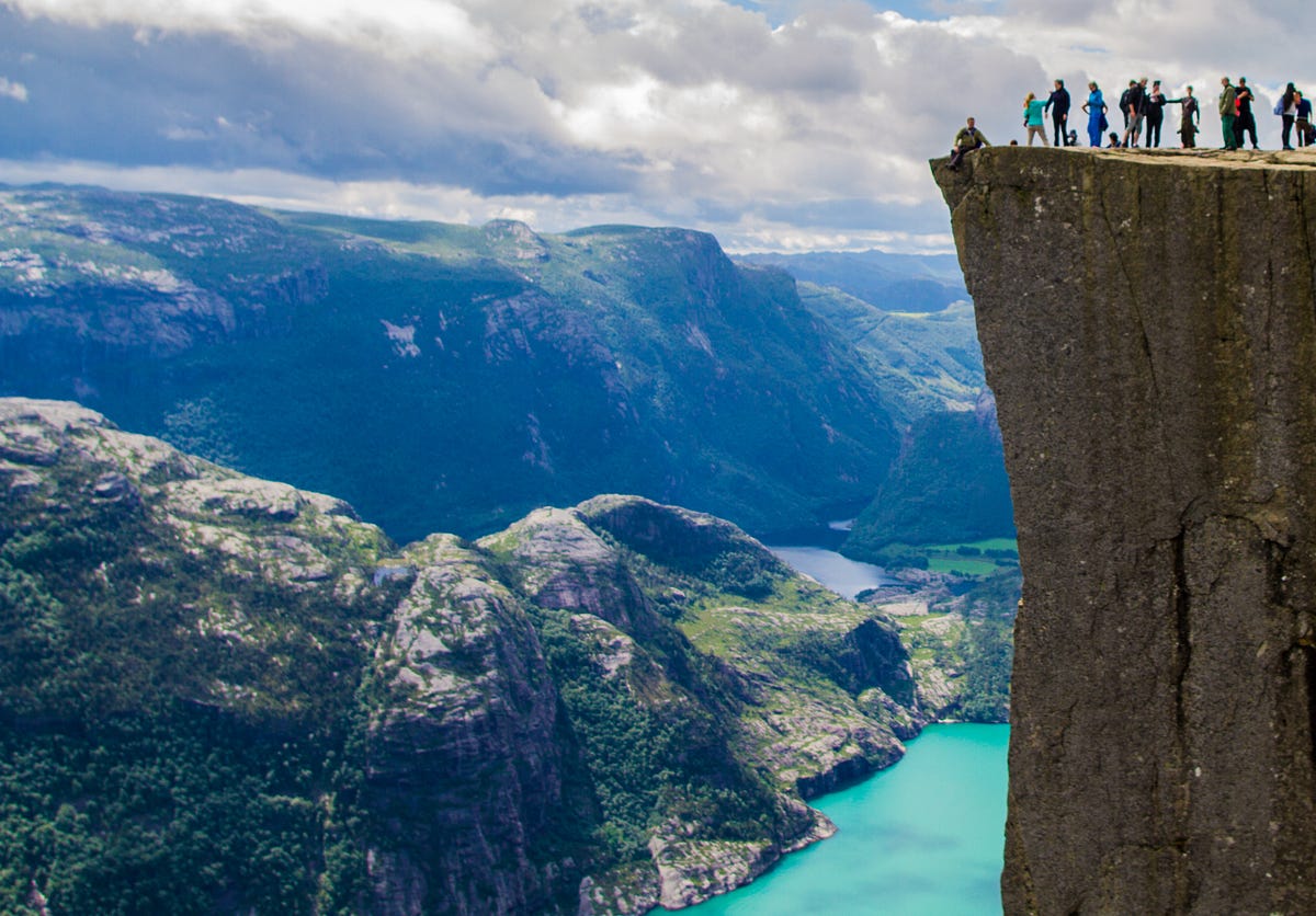 Preikestolen — Scary Beauty. Norway’s beautiful cliffs | by Marcus ...