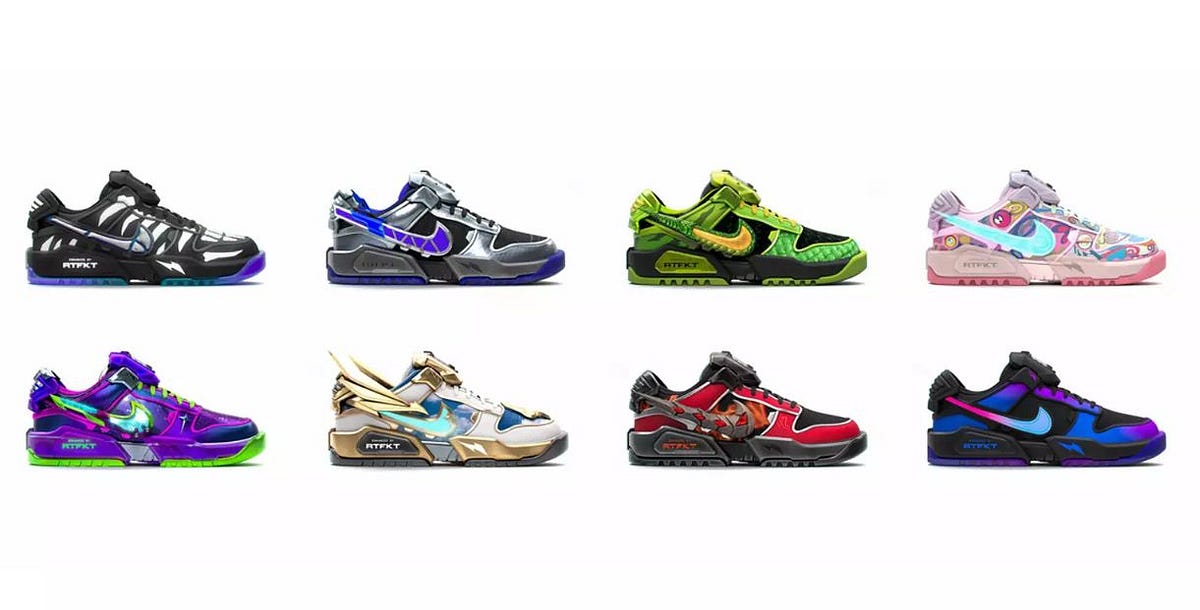 Nike and RTFKT Presented the First NFT Sneaker Collection | by ...