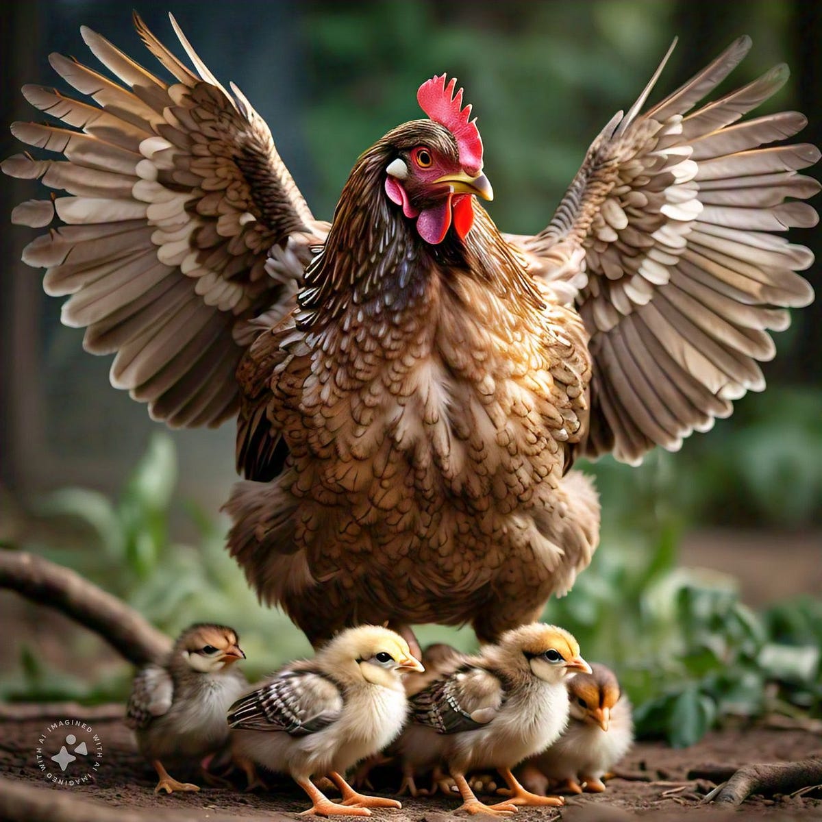 MOTHER HEN!. We are more familiar with this animal… | by Angel Writes ...