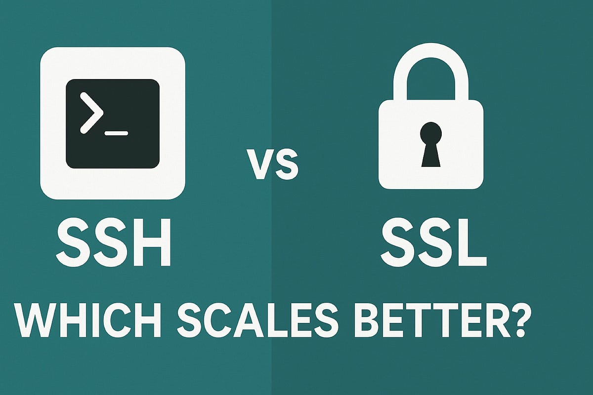 SSH vs SSL: Which One Really Scales Better in Modern Cloud Architecture ...