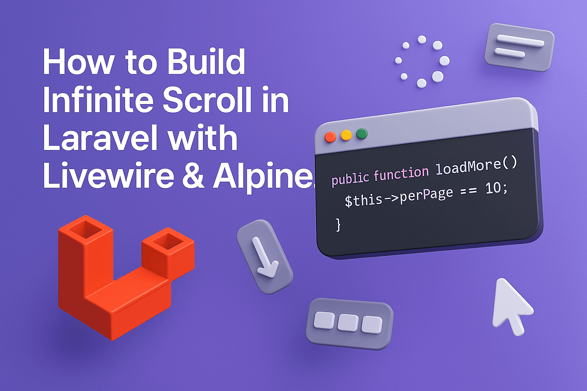 Build Infinite Scroll in Laravel with Livewire & Alpine.js | by Developer Awam | Medium
