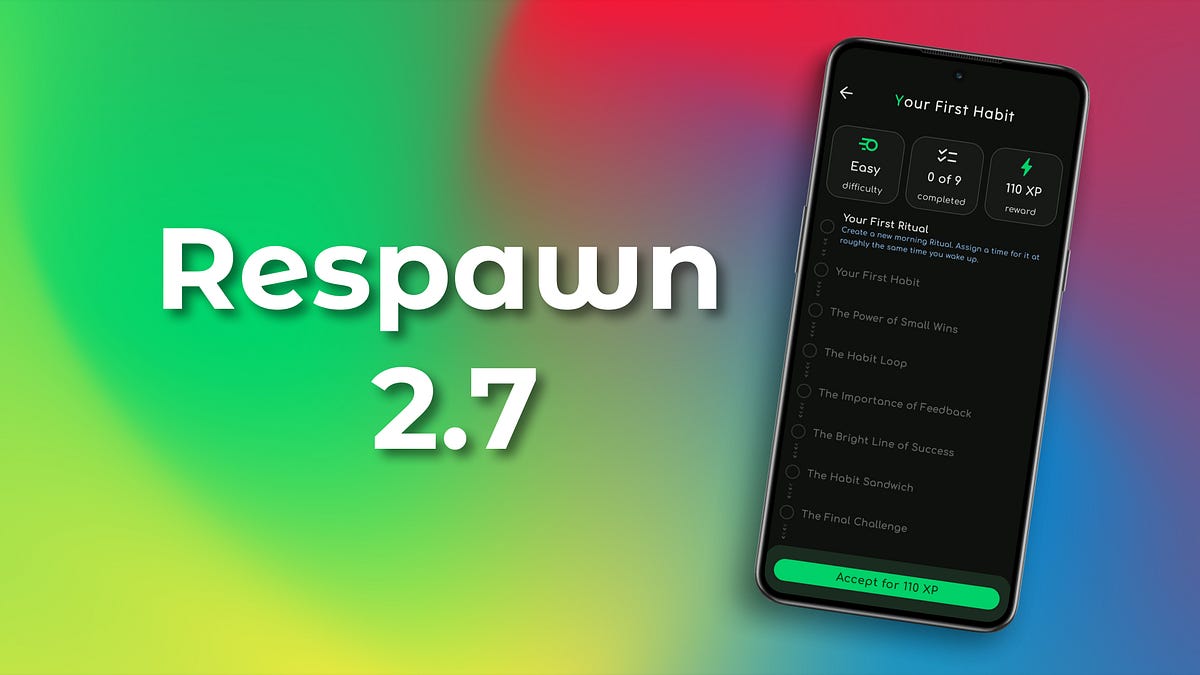 Respawn v2.7. Learn what’s new in Respawn 2.7… | by Respawn | Medium
