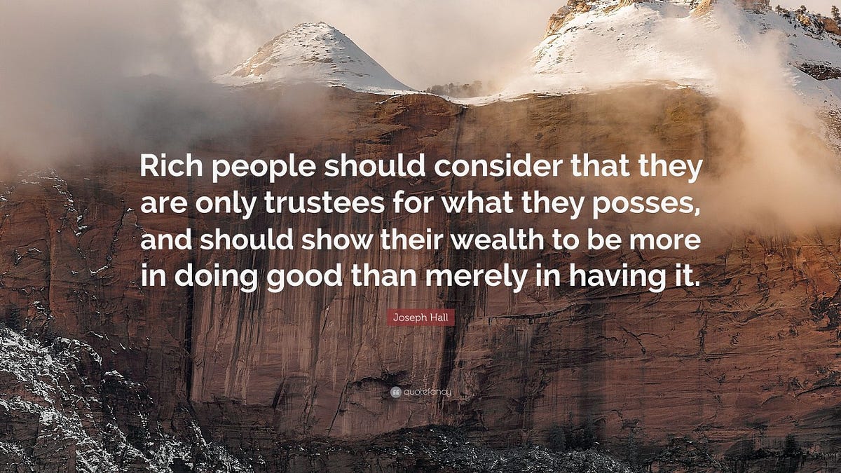 Are the Rich and Powerful More Selfish Than the Rest of Us? | by Ray ...
