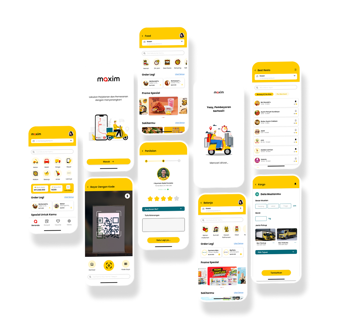 Maxim App Redesign:. “Satisfying Customer Needs for E-wallet… | by Devi ...