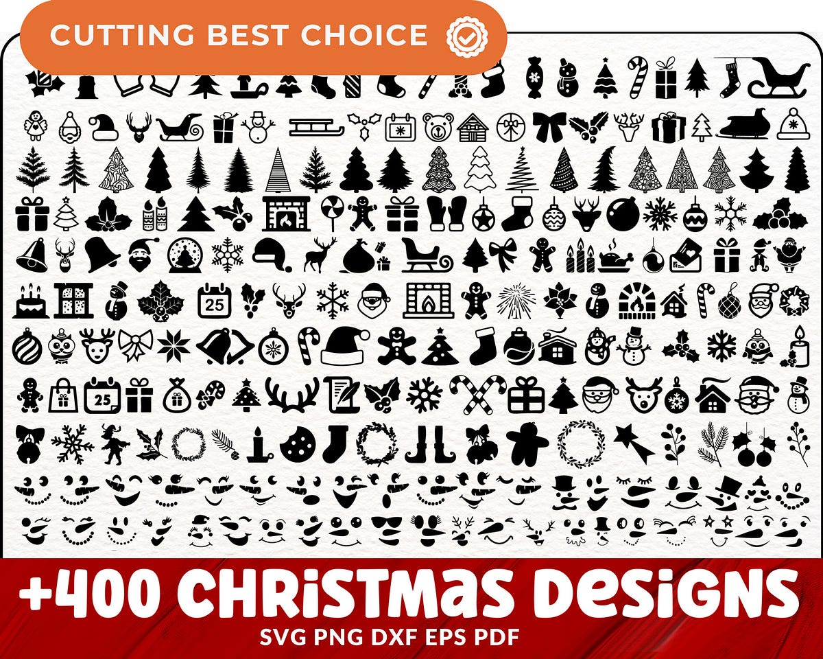 MEGA Christmas SVG Bundle, Christmas Tree Svg, Christmas Quotes Svg ...