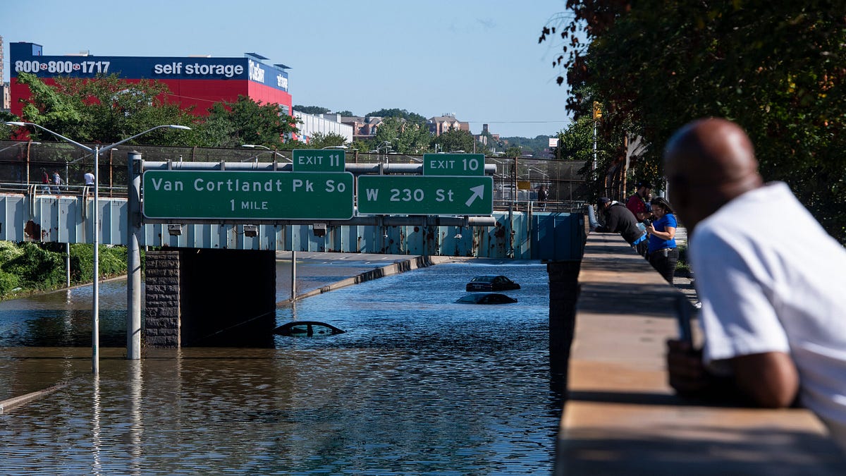 Flooding in the Concrete Jungle. New York City is surrounded by water ...