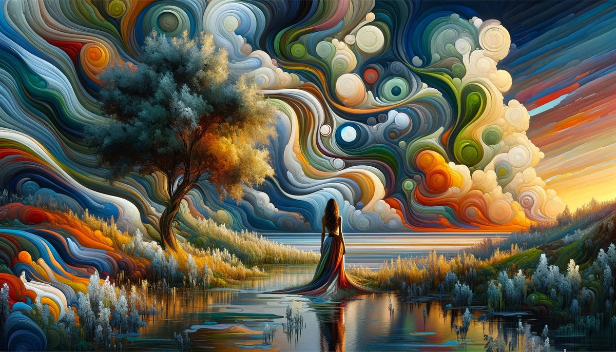 The Lady and The Lake: Imaginative Reinterpretations (2024) | by Robert ...
