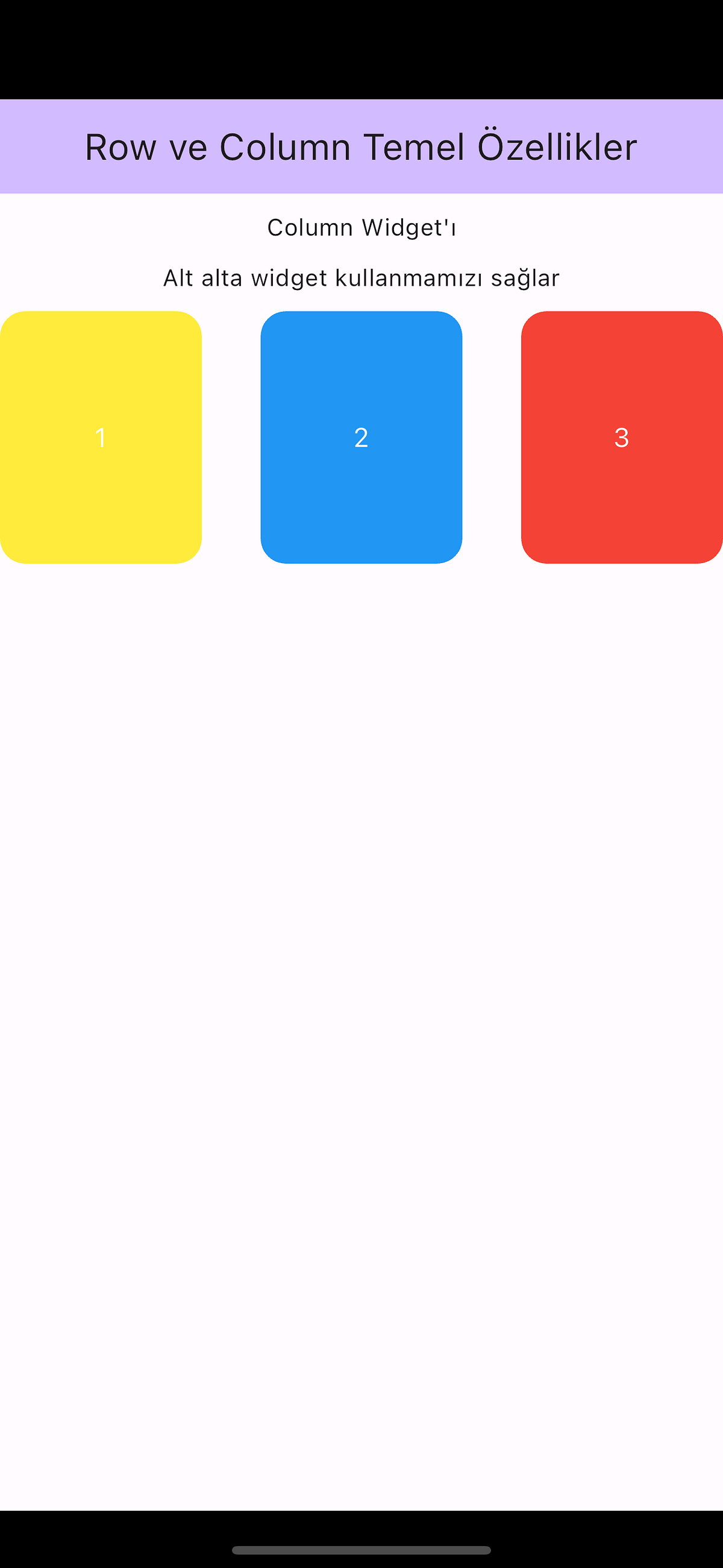 Flutter’da Row ve Column Kullanımı | by Doğukan Çağlakpınar | Medium