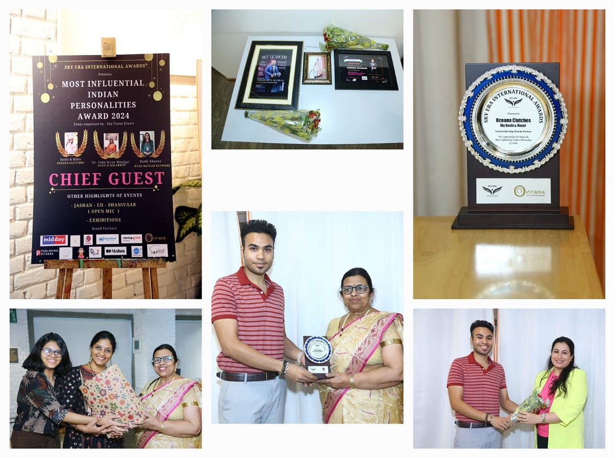 CELEBRATE INFLUENTIAL INDIAN PERSONALITY AWARDS 2024 by " Sky Era ...