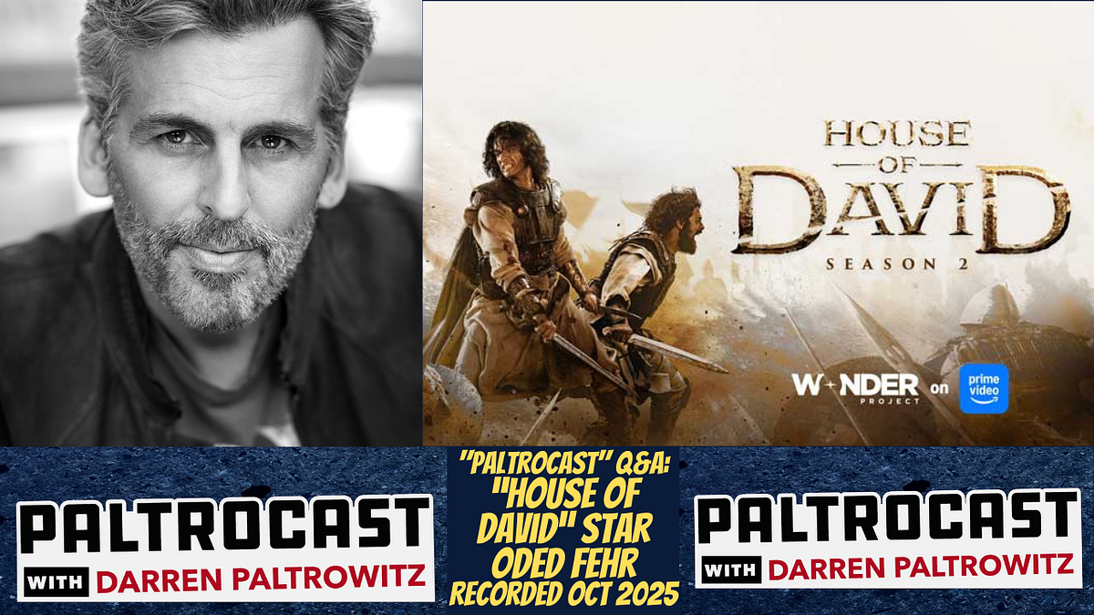 Oded Fehr On “House Of David,” The Return Of Abner & Moving To Texas | by Paltrocast With Darren ...