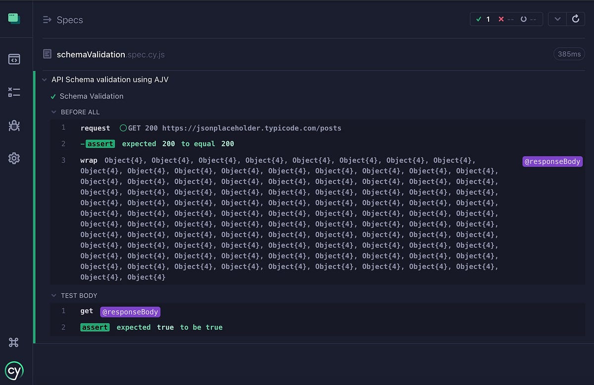 Schema Validation in Cypress Using AJV | by HariPrasath | Medium