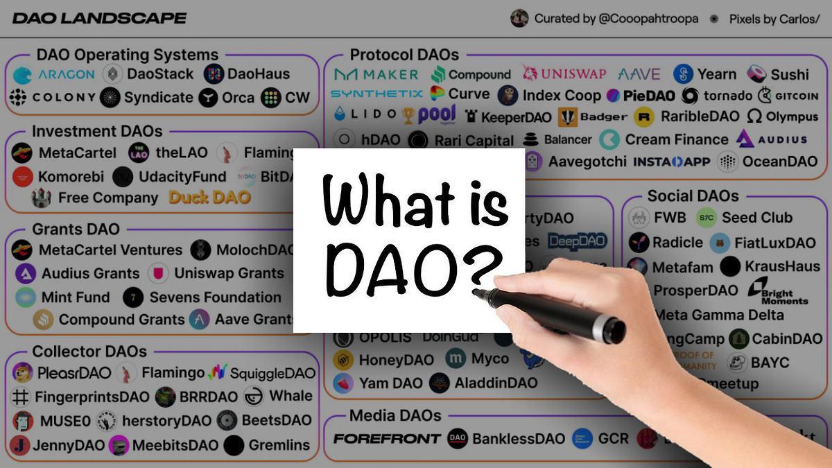 The 9 DAO types; A complete 2022 guide! | by Igor MD | Coinmonks | Medium