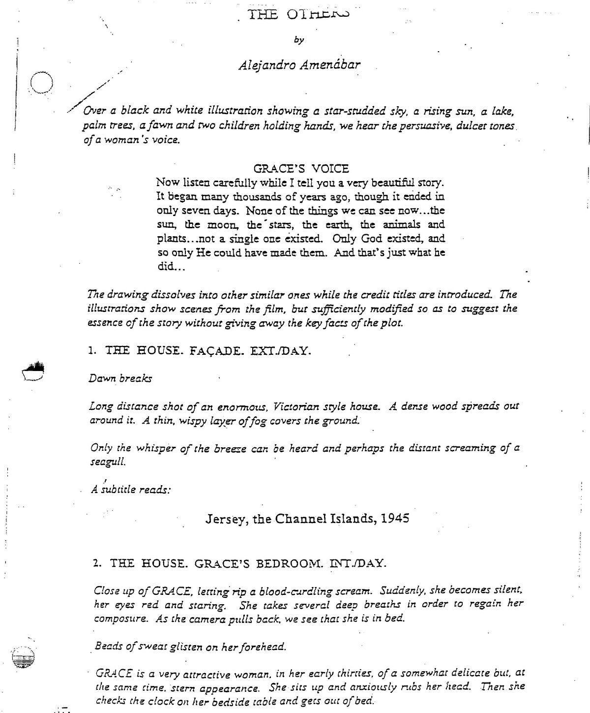Page One: “The Others” (2001) - Go Into The Story